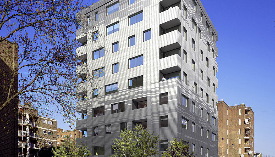 Urban high-rise housing project Murray Grove