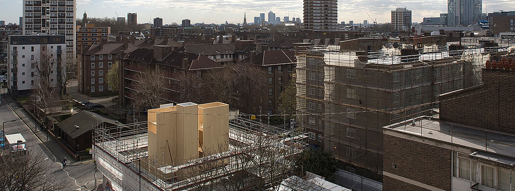 Urban high-rise housing project Murray Grove